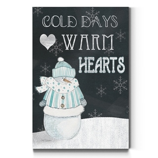 Cold Days Warm Hearts-Premium Gallery Wrapped Canvas - Ready to Hang ...
