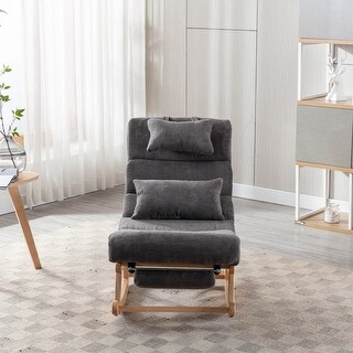 Comfortable Fabric Rocking Chair for Living Room - Bed Bath & Beyond ...