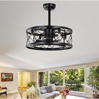 20in Small size ceiling fan Antique brown decorate ceiling fan - N/A ...