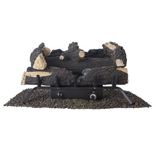 Pleasant Hearth 24" Wildwood Vent Free Gas Log Set 30,000 BTU - On Sale ...