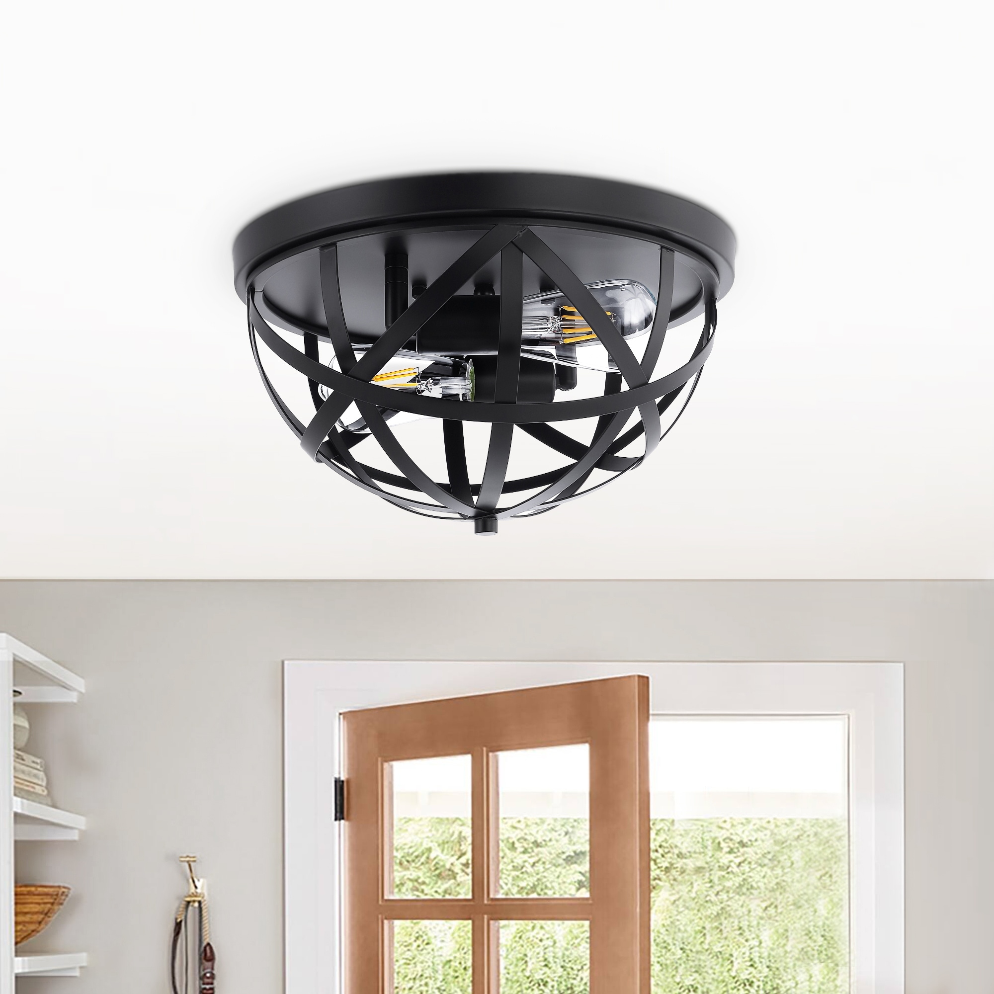 Farmhouse Flush Mount Ceiling Lights - Bed Bath & Beyond