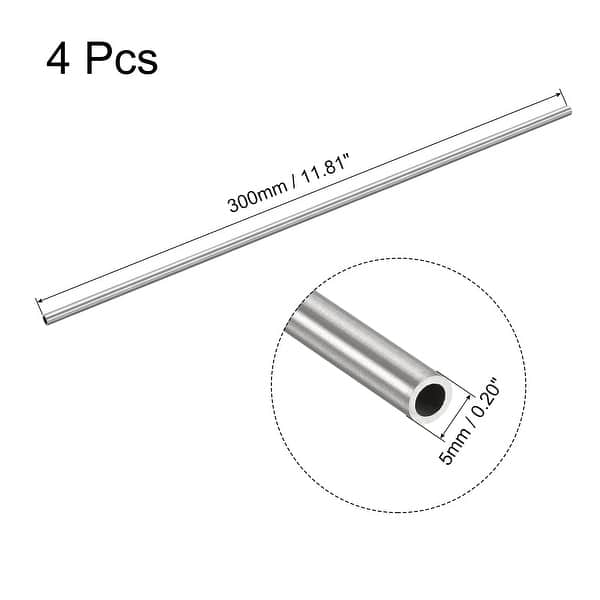 304 Stainless Steel Metal Seamless Straight Tubing Tubes - Bed Bath ...