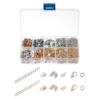 Fold Over Cord End Kits, Lobster Claw Clasps, Jump Rings, Extension ...