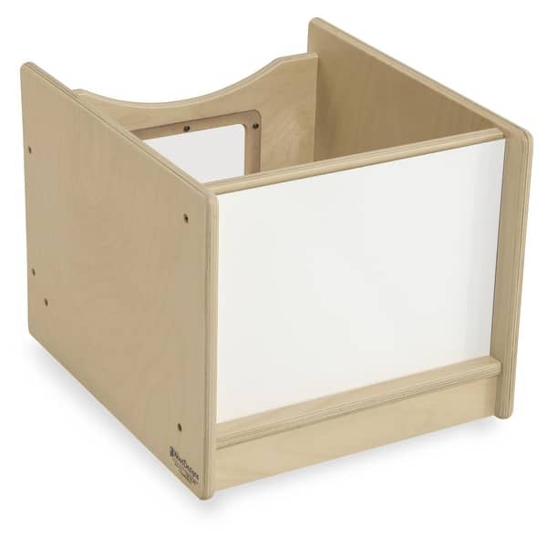 Wood Designs Storage Cubby Drawer with Rolling Catser with Acrylic and ...