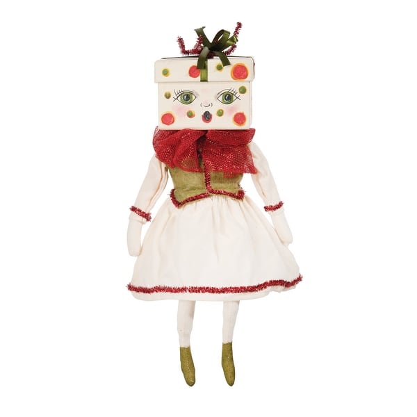 Benny Box Figurine - White - Bed Bath & Beyond - 36525660