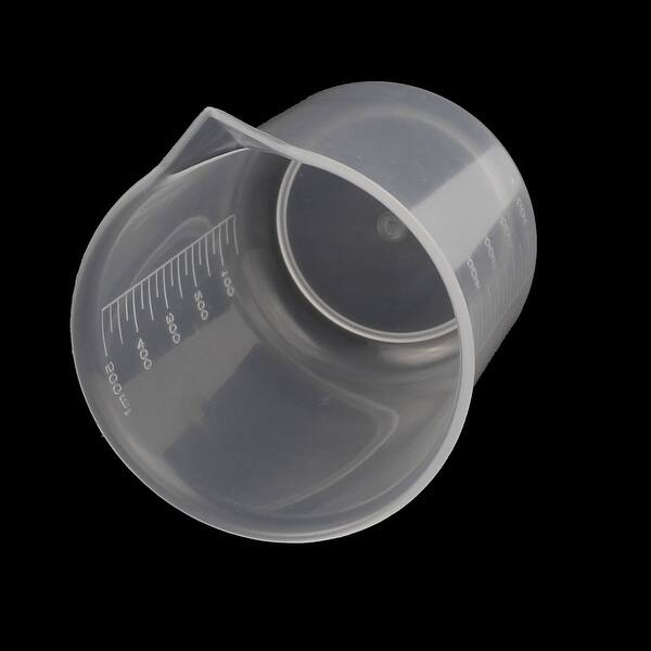 Kitchen 500mL Clear Plastic Measuring Cup Jug Pour Spout Container ...