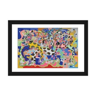 iCanvas "Funky Dancing Figures IX" by Frantisek Florian - Bed Bath ...