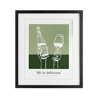 Green Life Is Delicious Lettered and Lined - Bed Bath & Beyond - 43237992