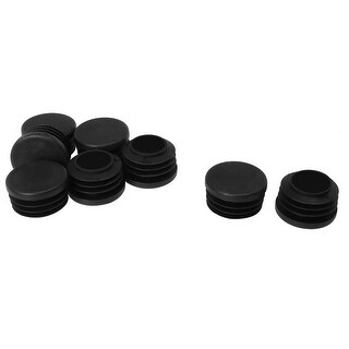 1.18"OD Plastic Tube Inserts Pipe End Covers 8pcs,1.06"-1.14"Inner Dia ...