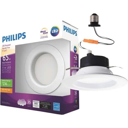 Philips Lighting Co Led Dl 65W Wg 5/6 Bulb 801035 Unit: EACH - Bed Bath ...