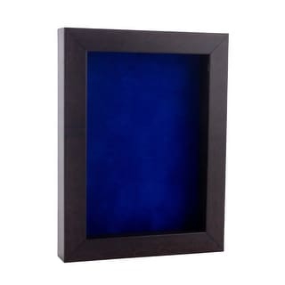 16x24 Shadow Box Frame Brown Walnut Wood | 3/4" Usable Display Depth ...