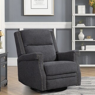 Modern Soft Rocker Manual Recliner Chair for Bedroom - Bed Bath ...