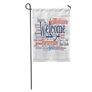 Sign Welcome Phrase In Different Languages Words Cloud Multilingual ...