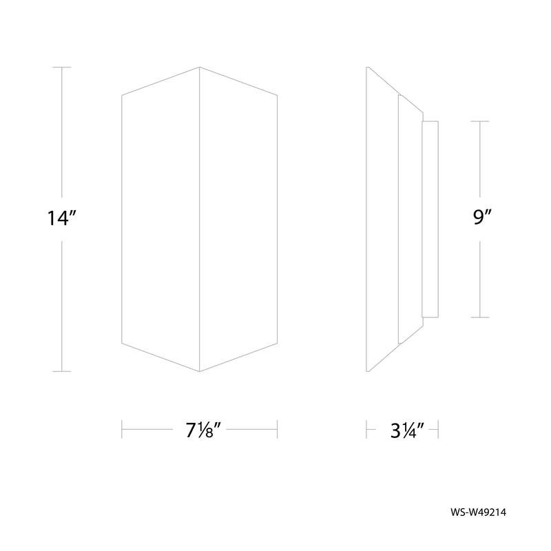 Summit LED Outdoor Wall Light - Overstock - 35824035
