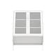 Manhattan Comfort Amelia 31.5 Accent Cabinet with 3 Adjustable Shelves ...