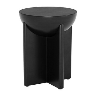 Tume Side Table Black - Bed Bath & Beyond - 40166728