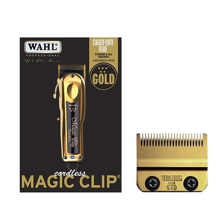 Wahl Professional 5-Star Gold Cordless Magic Clipper 8148-700 With ...