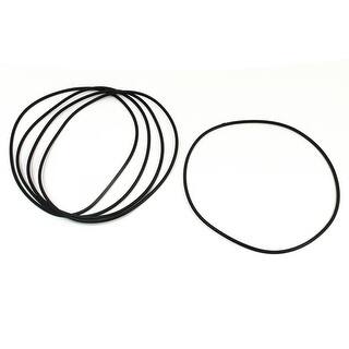 Unique Bargains 5 Pcs Replacement Black Rubber Oil Seal Filter Rings ...
