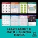 Math & Science Posters 8-pack - 17.5x2.5x2.5 in. - Bed Bath & Beyond ...