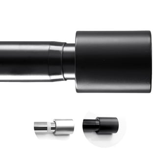 Deconovo 1 Inch Adjustable Curtain Rods for Window Steel Tube - Bed ...