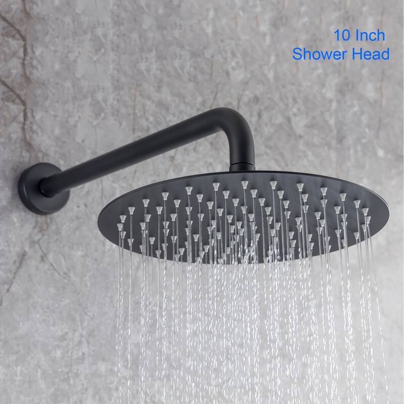 Rainlex Wall Mounted Three Function Shower System Rainfall Shower Head