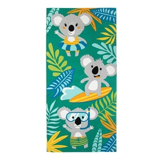 Beach Towel Oversized 28x58 Printed Sand Free Quick Dry Swim Towel ...