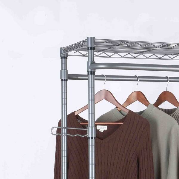 Double Hanging Garment Rack - On Sale - Bed Bath & Beyond - 39069566