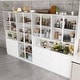 Modular Buffet and Display Cabinet - Modular Design in Pristine White ...