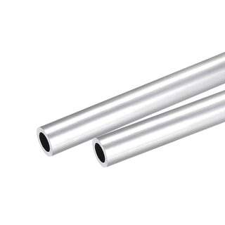 6061 Aluminum Round Tube 12mm OD 8mm Inner Dia 250mm Length Pipe Tubing ...