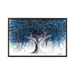 iCanvas "Sapphire Season Tree" by Ashvin Harrison Framed - Bed Bath ...