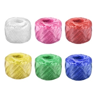 Polyester Nylon Plastic Rope Twine Household Bundled,150m 6 Colors 6 ...