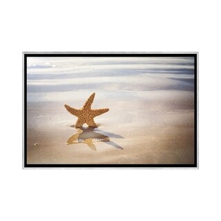 iCanvas "Starfish On The Beach" by Jane Rix Framed - Bed Bath & Beyond ...