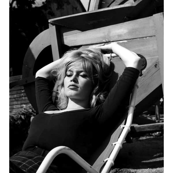 Brigitte Bardot sunbathing Photo Print - Bed Bath & Beyond - 25389508
