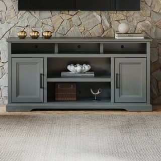 Bridgevine Home Cheyenne 65 Inch TV Stand Console, for TVs up to 75 ...