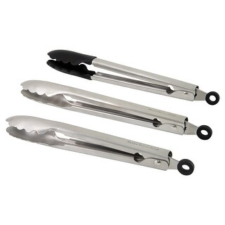 Universal Utility Serving and Kitchen Tongs, Set of 3 - 3 piece - Bed ...