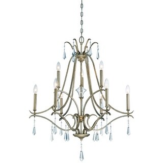 Minka Lavery 4449-582 9 Light Two Tier Chandelier from the Laurel ...