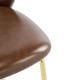 Kira Indoor Upholstered Bar Stool With Metal Frame, Set Of 2 - Bed Bath & Beyond - 43847607