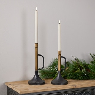 Trumpet Taper Candle Holders - 12" - Set of 2 - Bed Bath & Beyond ...
