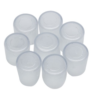 Desk Legs Cap End Feet Furniture Floor Protector 8pcs 20mm Inner Dia ...