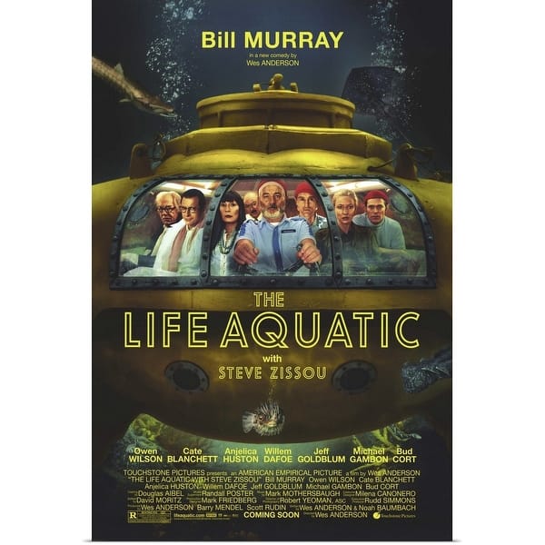 life aquatic poster