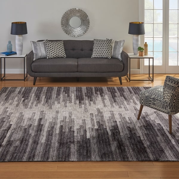 Gertmenain Soft Step Thick Plush Modern Shag Area Rug - Bed Bath ...