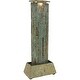 Natural Slate Tower Indoor/Outdoor Floor Water Fountain Feature - 49 ...