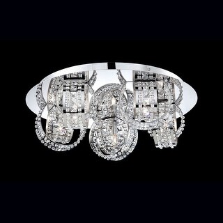 Eurofase Lighting 26325 Yorkville 5 Light Flush Mount Ceiling Fixture ...