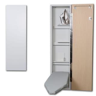 Iron-A-Way Ironing Center - 46" Built In Fixed Position Ironing Board ...