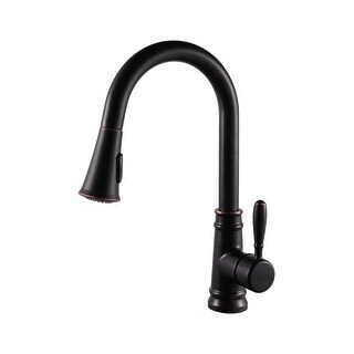 Single Handle High Arc Kitchen Faucet Ceramic Disk Cartridge (Overall ...