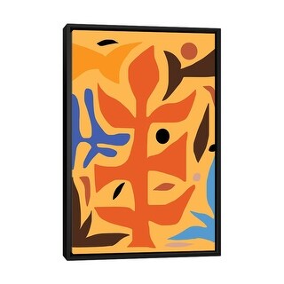 iCanvas "Forest Cut Out Abstract" by Little Dean Framed - Bed Bath ...