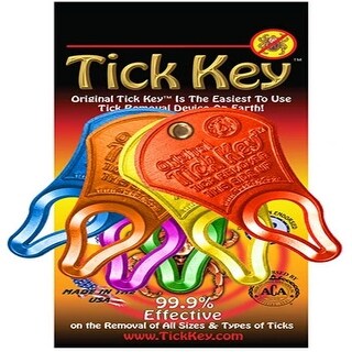 The Original Tick Key Tick Removal Device - Portable, Safe and Highly ...