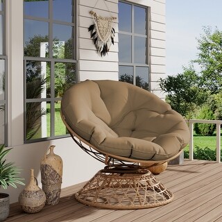 GAZEBEST Wicker Outdoor Chaise Lounge Radar Chair - Bed Bath & Beyond ...