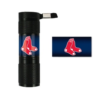 MLB - Boston Red Sox 9 Bulb LED Flashlight - 3.5in - 3.5 x 1 x 1 - Bed ...