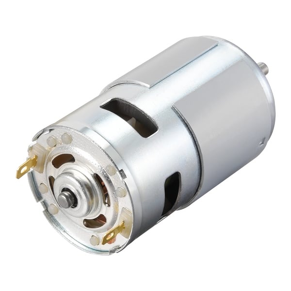 DC Motor 24V 8300RPM 0.2A Electric Motor Round Shaft for RC Toys DIY ...